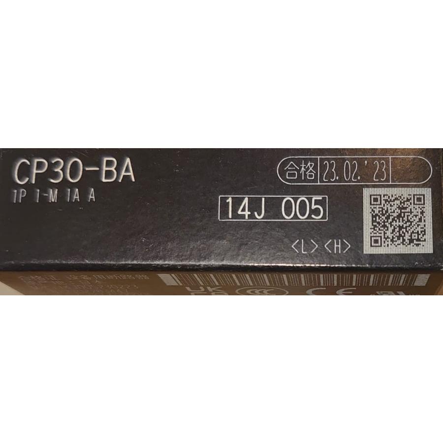 三菱電機 サーキットプロテクタ CP-30BAシリーズ「CP30-BA1P1-M1AA」定格電流(A)1 : リサイクルプロショップ - 通販 - Yahoo!ショッピング