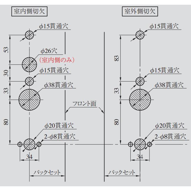 美和ロック MIWA TK5LT型 自動施錠型電池式 テンキーカードロック U9TK5LT51ー2 仕上 BK キー3本付属扉厚：40mm バックセット64mm(両片) : リサイクルプロ ...