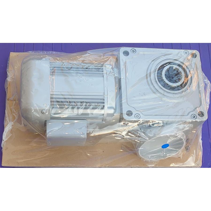 三菱電機 ギヤードモータ GM-SHYシリーズ フェースマウント 三相 極数4P 屋内 GM-SHYM-RH 0.4kW 1/7.5 ブレーキ ...