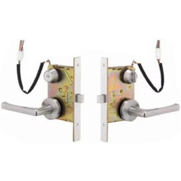 美和ロック AUT、AUTA、AUR、AURAシリーズ 通用口/非常口用電気錠 U9 AUR50-1バックセット：76mm 扉厚可能範囲：62mm U9シリンダー キー3本付き : リサイクル ...