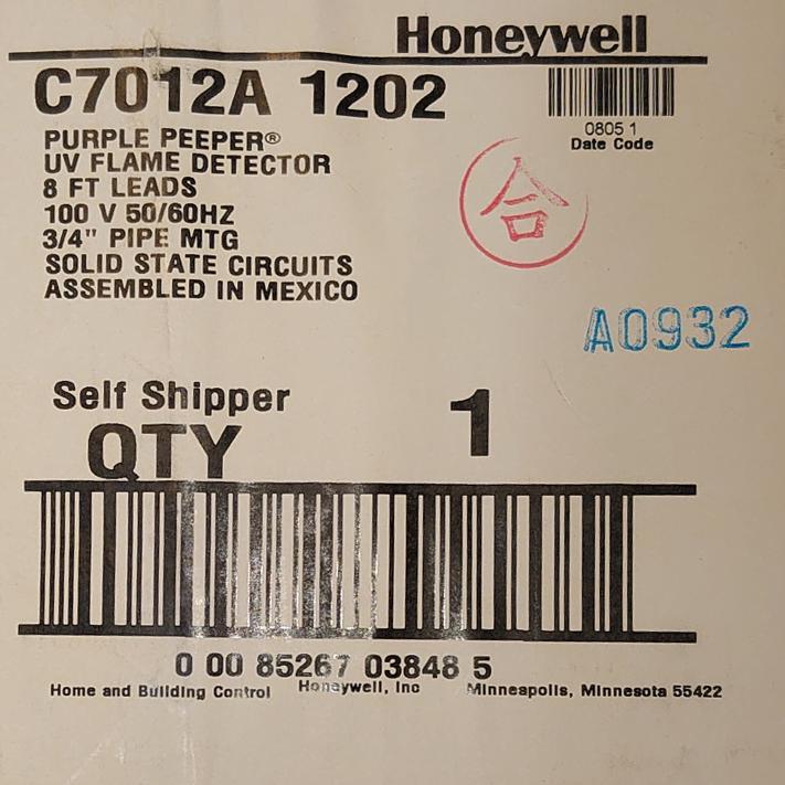 azbil(山武) 火炎検出器 防滴形ウルトラビジョン C7012A 1202 : ama-8911-1 : リサイクルプロショップ - 通販 ...