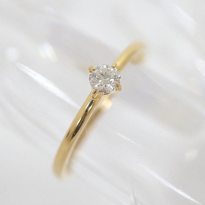 【ete】エテ ダイヤモンド ブライト リング K18YG 0.1ct #6 0.9g【中古】【代金引換不可】/kt12262ik : 3000694256505055 : リサイクルショップ ...