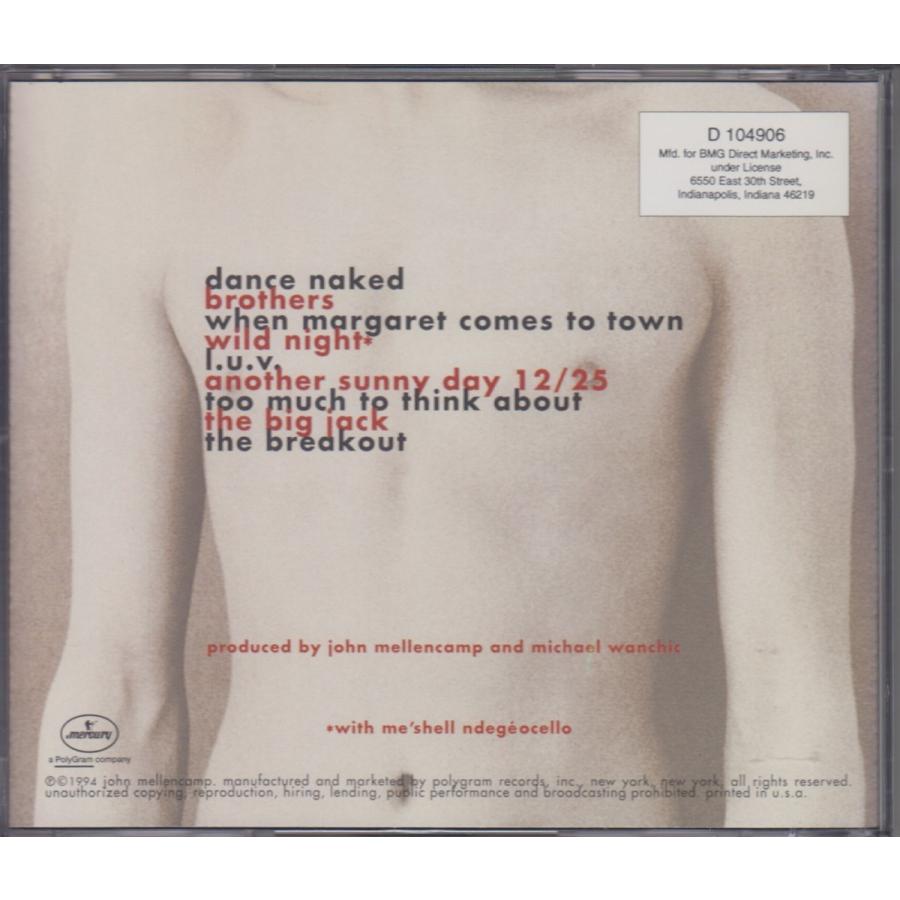 John Mellencamp ジョン・メレンキャンプ / Dance Naked ★中古輸入盤 /210707 :186:RED BIRD ヤフー店 - 通販 - Yahoo!ショッピング