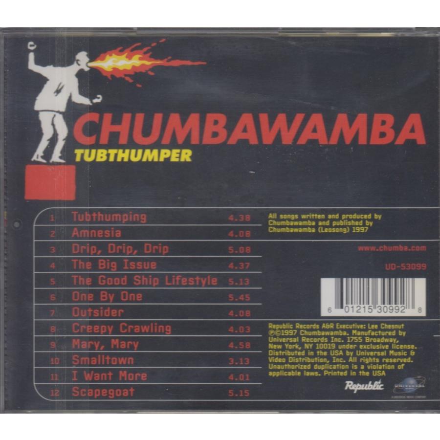 Chumbawamba チャンバワンバ / Tubthumper ★中古輸入盤 UD-53099/210203 :2235:RED BIRD ...