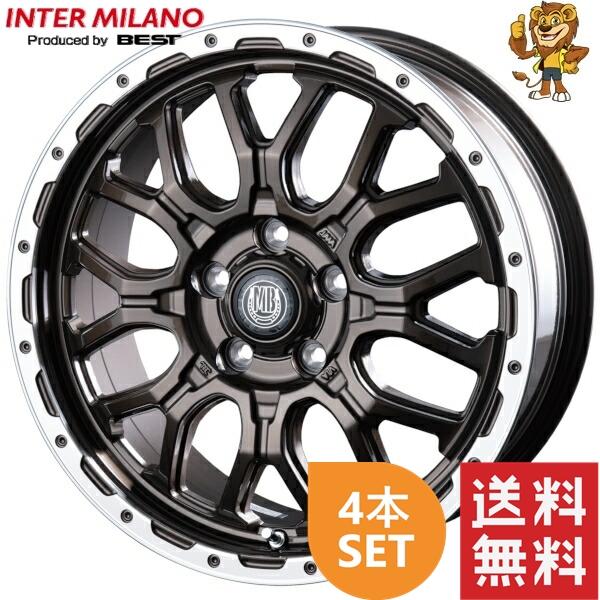 ホイール4本セット BEST MUD BAHN XR-800M (GBR/RP) 17インチ 7.0J PCD：114.3/5H インセット：48 【法人宛て発送限定・在庫状況要問い合わせ ...
