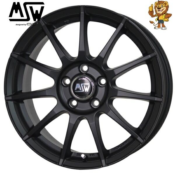 OZ Racing ホイール4本セット OZ MSW 85-II (MBK) 15インチ 6.0J PCD：112/5H インセット：47 ...