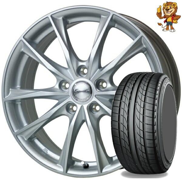 ヨコハマタイヤ サマータイヤホイール4本セット 225/40R18 88W YOKOHAMA DNA ECOS ES300 HOT STUFF Exceeder E06 18インチ 8.0J ...