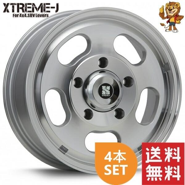 MLJ ホイール4本セット XTREME-J D:SLOT 16インチ 6.5J PCD:150 穴数:5 インセット:38 ポリッシュ 【法人宛て発送限定】 : イエローライオンヤフー店 ...