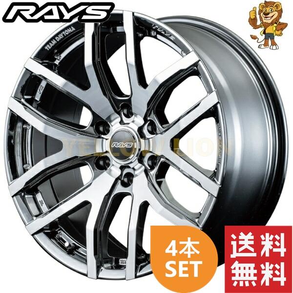 TEAM DAYTONA ホイール4本セット RAYS F6 Gain (SAL) 17インチ 8.0J PCD:139.7/6 インセット:20 チームデイトナ : イエローライオンヤフー店 ...