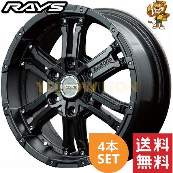 ホイール4本セット RAYS TEAM DAYTONA FDX (SB) 17インチ 6.5J PCD:139.7/6 インセット:48 チームデイトナ : rayswh00709 ...