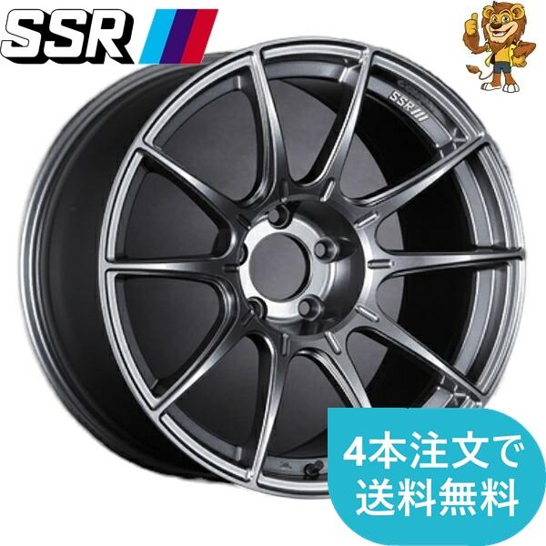 SSR ホイールのみ1本 GTX01 (DSI) 19インチ 9.5J PCD：120/5H インセット：38 ダークシルバー 【法人宛て発送 ...