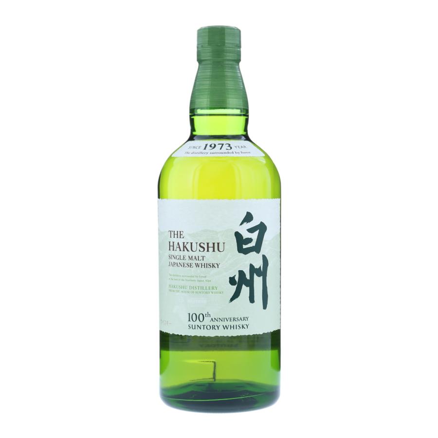 サントリー シングルモルトウイスキー 白州 シングルモルト NV ウイスキー 箱なし 100周年ラベル 700ml 43％ YS-HSNV-J-100TH : レッドボックスマーケット ...