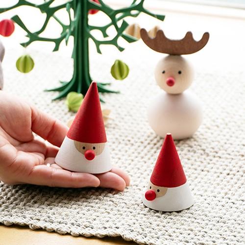 ラッセントレー 木のサンタ丸 SS (Larssons Tra スウェーデン オブジェ サンタクロース 木 北欧 雑貨 インテリア プレゼント 飾り 玄関 クリスマス) : lar-400 ...