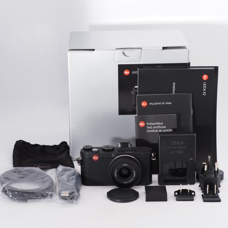 Leica ライカ コンパクトデジタルカメラ X2 Black ブラック 元箱つき #10143 : カメラ本舗 - 通販 - Yahoo!ショッピング