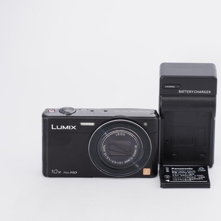 Panasonic パナソニック デジタルカメラ ルミックス SZ9 光学10倍 ブラック DMC-SZ9-K #10436 : 10436 ...
