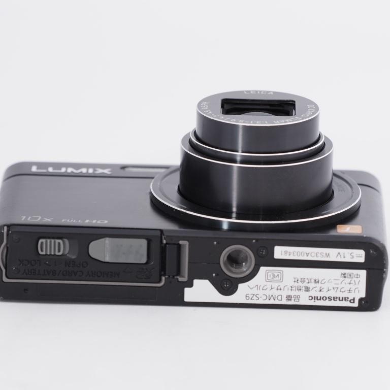Panasonic パナソニック デジタルカメラ ルミックス SZ9 光学10倍 ブラック DMC-SZ9-K #10436 : 10436 ...
