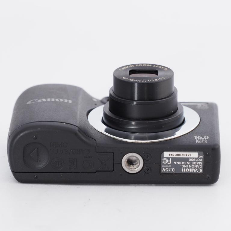 Canon キヤノン デジタルカメラ PowerShot A1400 約1600万画素 光学5倍ズーム ブラック PSA1400 #10888 ...