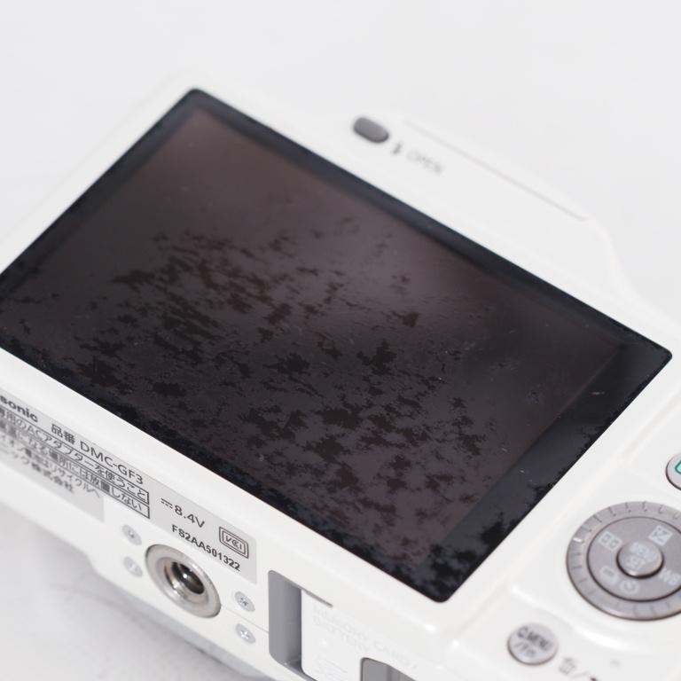 Panasonic パナソニック ミラーレス一眼カメラ LUMIX GF3 14-42mm ズームキット シェルホワイト DMC-GF3X #11019 : 11019 : カメラ本舗 ...