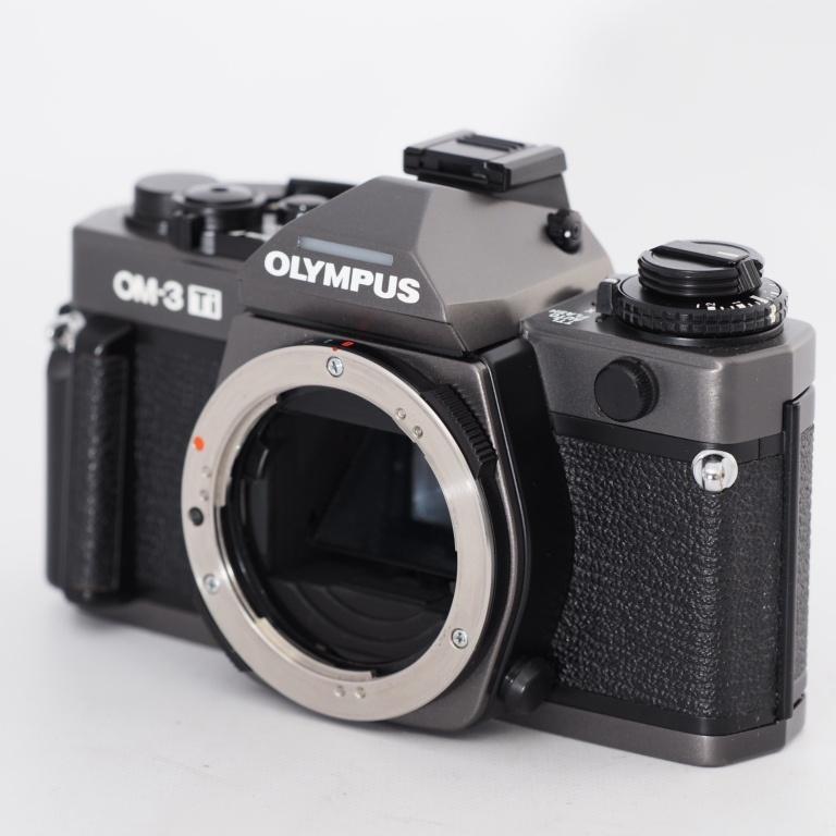 OLYMPUS オリンパス OM-3Ti Black チタン ブラック 35mm SLR Film Camera Body フィルムカメラ ...