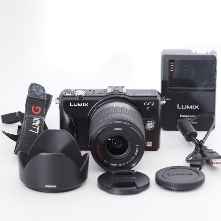 Panasonic パナソニック LUMIX GF2 レンズキット 14-42mm F3.5-5.6 エスプリブラック DMC-GF2 #12117 : カメラ本舗 - 通販 - Yahoo ...