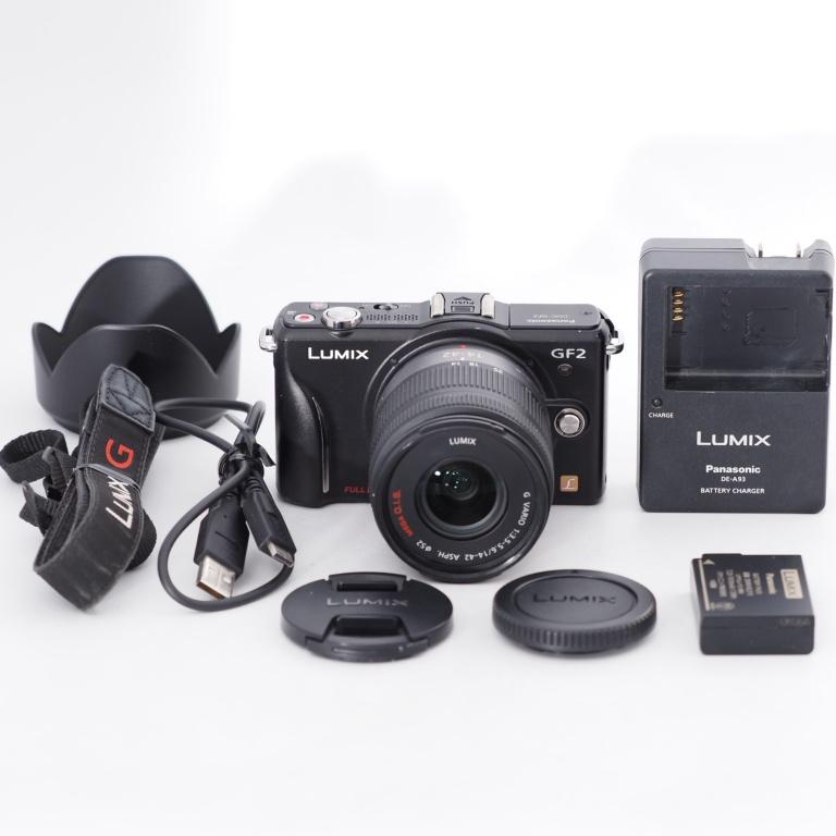 Panasonic パナソニック LUMIX GF2 レンズキット 14-42mm F3.5-5.6 エスプリブラック DMC-GF2 #12117 : カメラ本舗 - 通販 - Yahoo ...