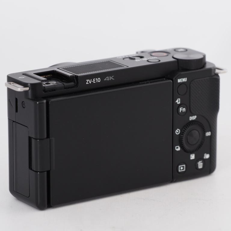 SONY ソニー VLOGCAM APS-C ミラーレス一眼カメラ ZV-E10 ボディ ブラック ZVE10B #12397 : カメラ本舗 ...