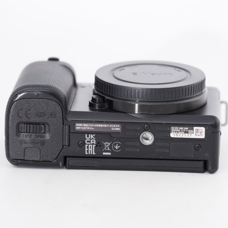 SONY ソニー VLOGCAM APS-C ミラーレス一眼カメラ ZV-E10 ボディ ブラック ZVE10B #12397 : カメラ本舗 ...