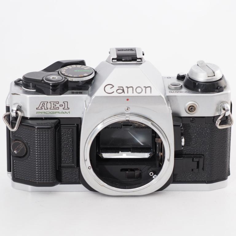Canon AE-1 PROGRAM シルバー ボディ キヤノン フィルム一眼レフ AE1 #12613 : カメラ本舗 - 通販 - Yahoo!ショッピング