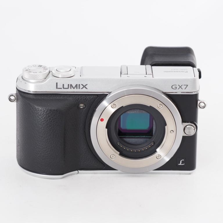 Panasonic パナソニック ミラーレス一眼カメラ ルミックス GX7 ボディ シルバー DMC-GX7-S 海外言語モデル #12897 ...
