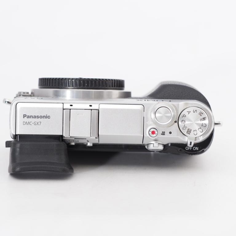 Panasonic パナソニック ミラーレス一眼カメラ ルミックス GX7 ボディ シルバー DMC-GX7-S 海外言語モデル #12897 ...