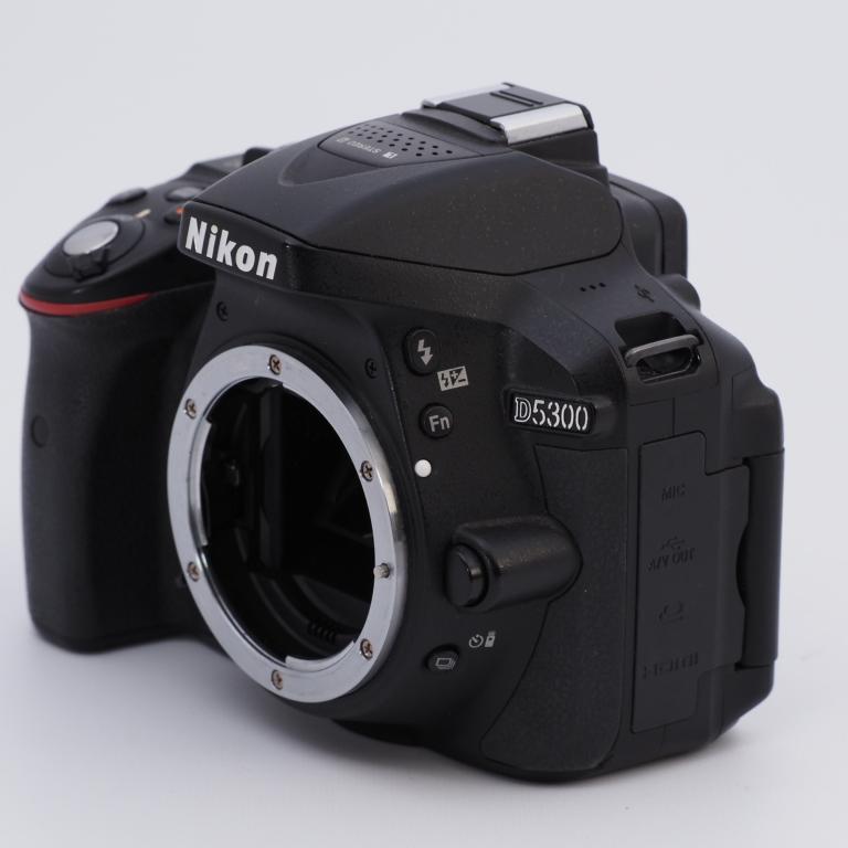 Nikon ニコン D5300 18-55mm VR II レンズキット ブラック 2400万画素 3.2型液晶 D5300LK18-55VR2BK #8300 : カメラ本舗 - 通販 ...