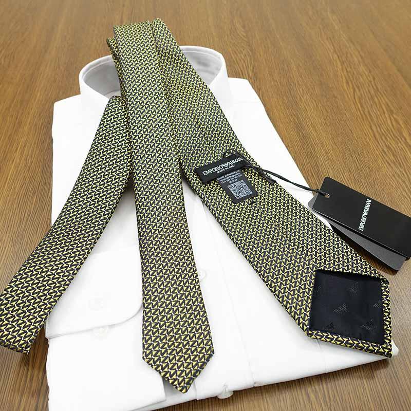 EMPORIO ARMANI エンポリオアルマーニ ネクタイ EA133 7.5cm幅 【ブランドネクタイ ブランドギフト プレゼント バースデー 誕生日】 : redrose - 通販 ...