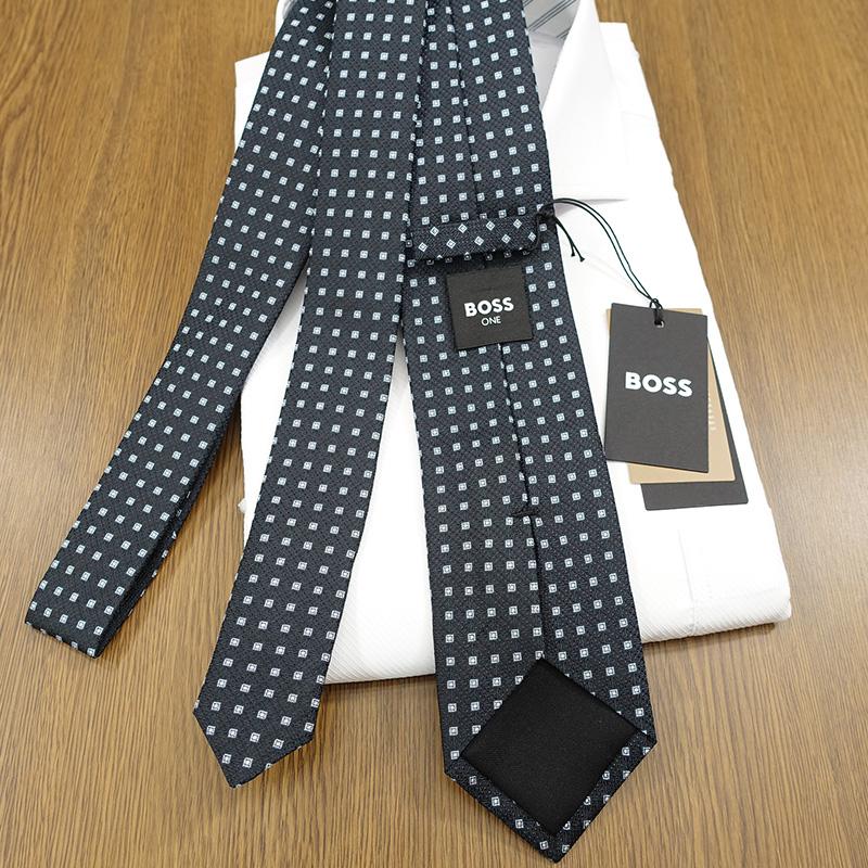 HUGO BOSS ヒューゴボス ネクタイ(7.5cm幅）HB96 ネイビー/ブルー【ブランド・プレゼント・バースデー・ギフト】【ラッピング無料・送料無料】 : redrose - 通販 ...