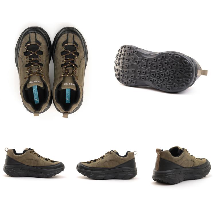 FEATHER STEP フェザーステップ FS-301 スニーカー メンズ 軽量 厚底 ふかふか カップインソール おしゃれ カジュアル : レッドテント - 通販 - Yahoo!ショッピング