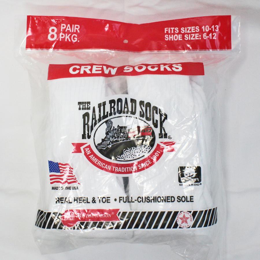 Railroad Sock RAILROAD SOCK "MADE IN U.S.A." 8080 8P CREW WORK SOCKS 8 ...