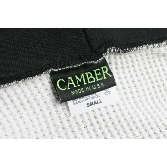 CAMBER #131 ARCTIC THERMAL ZIP HOODIE アークティック サーマル ジップ パーカー メンズ 長袖 12.5オンス ヘビーウェイト BLACK ブラック S ...