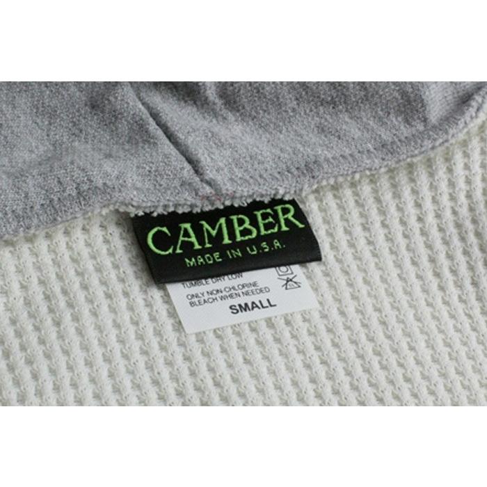 CAMBER #131 ARCTIC THERMAL ZIP HOODIE アークティック サーマル ジップ パーカー メンズ 長袖 12.5オンス ヘビーウェイト GRAY グレー S-L ...
