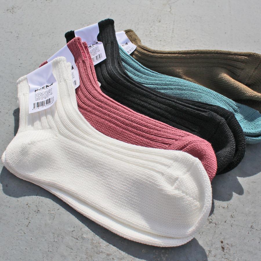 decka Quality socks（デカクオリティソックス） デカ クォリティ ソックス Low Gauge Rib Socks ...