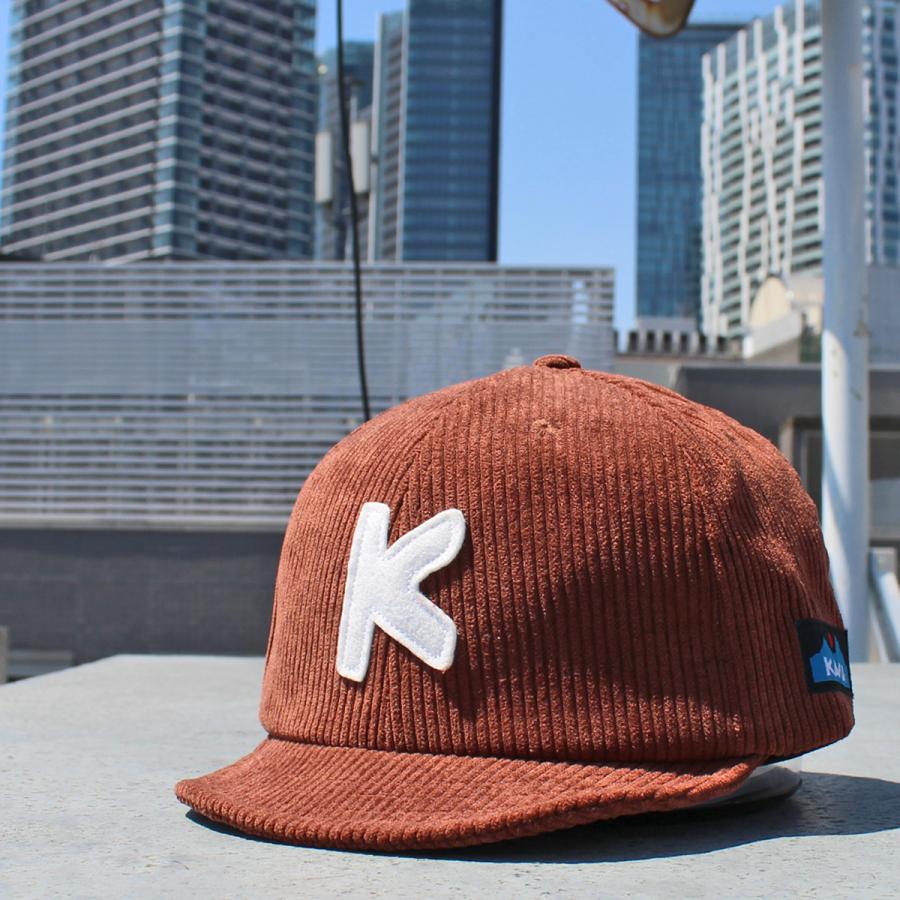 KAVU カブー K Cap 太畝コーデュロイ ベースボール キャップ Cord BaseBall SHORT BRIM ショートブリム 短 ...