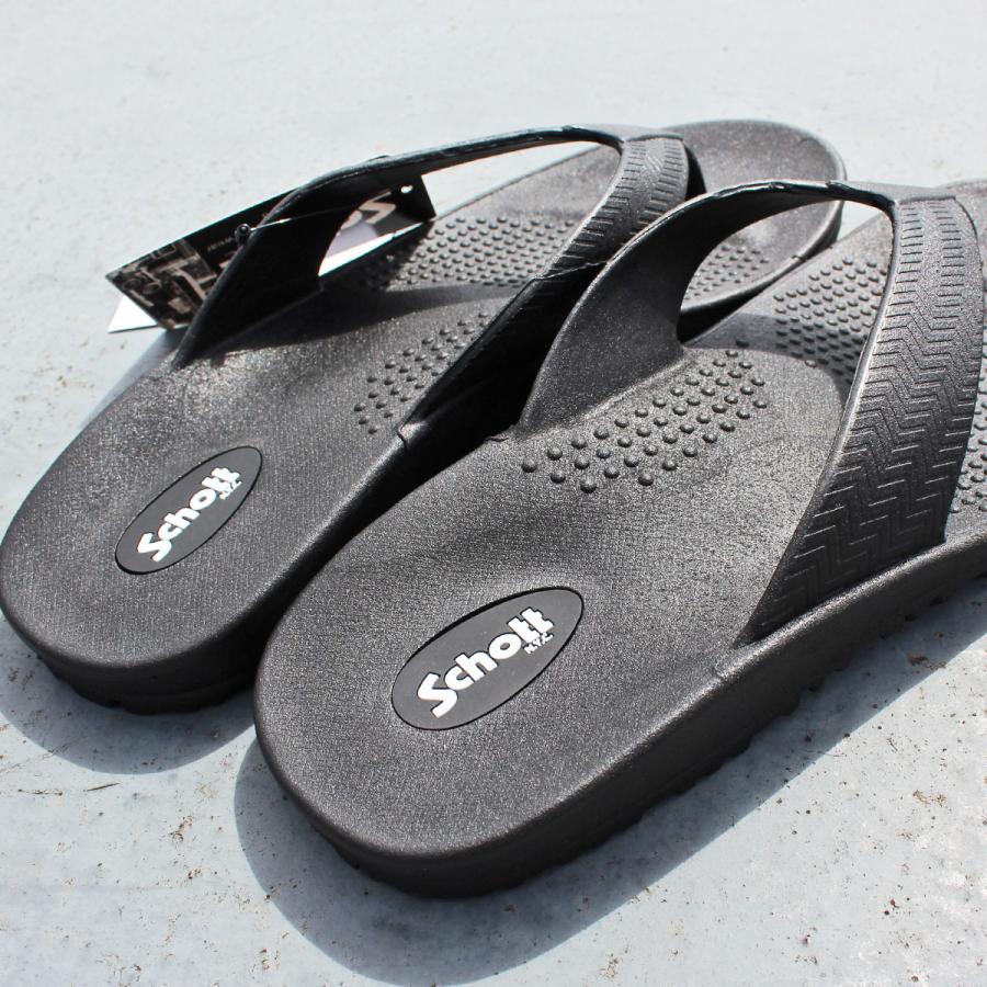 OKABASHI（オカバシ） × Schott O-90613 Surf Flip Flop サーフ フリップ フロップ Beach ...