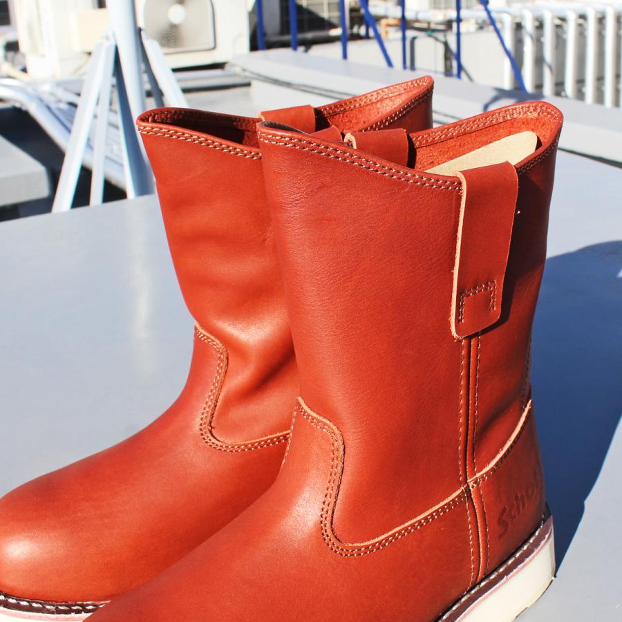 Schott N.Y.C（ショット） Schott S24100 WELLINGTON BOOTS ウェリントン ブーツ LEATHER ...