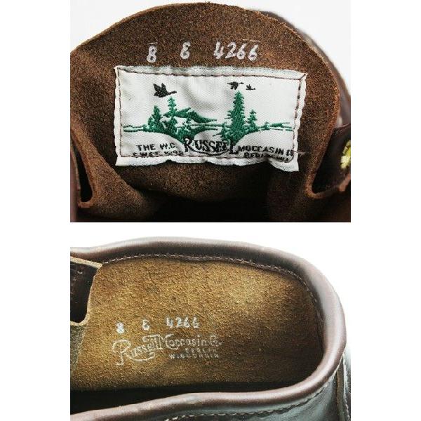RUSSELL MOCCASIN ラッセルモカシン / 別注 SHPH-DBR ショート RUSSELL MOCCASIN ラッセルモカシン / 別注 SHPH-DBR ショート