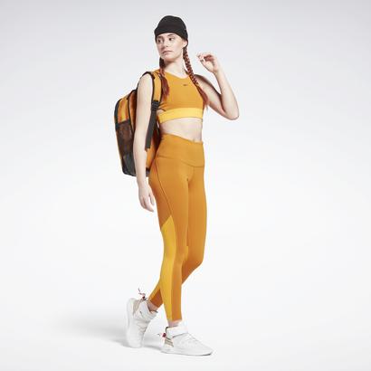 【リーボック公式】ビヨンド ザ スウェット レギンス / Beyond The Sweat Leggings （オレンジ） :GU3278 ...