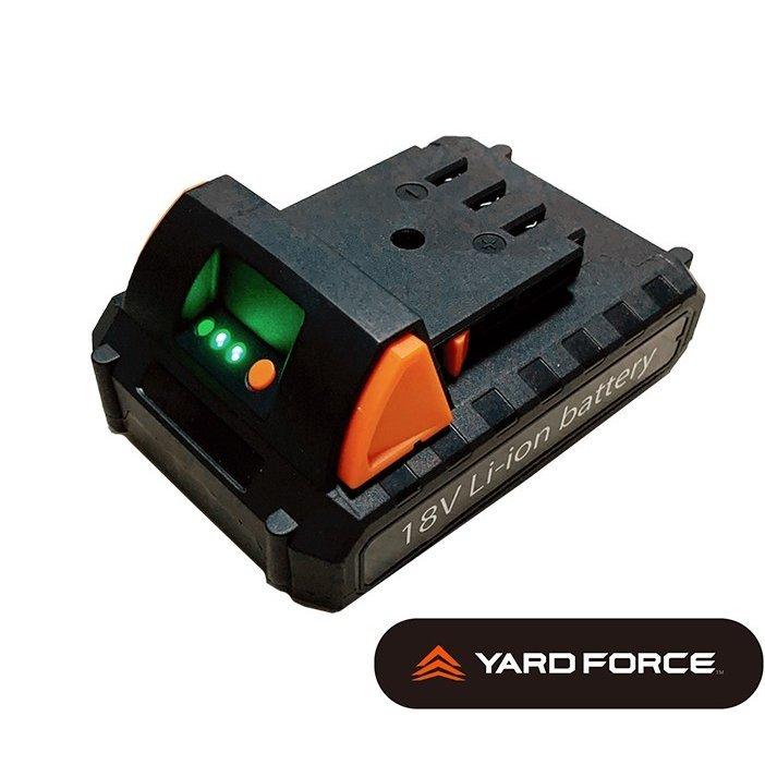 YARD FORCE 18Vバッテリー YARDFORCE ヤードフォース18V2.0Ah リチウムイオン(残量ケージ付) : リーフ2021 - 通販 - Yahoo!ショッピング