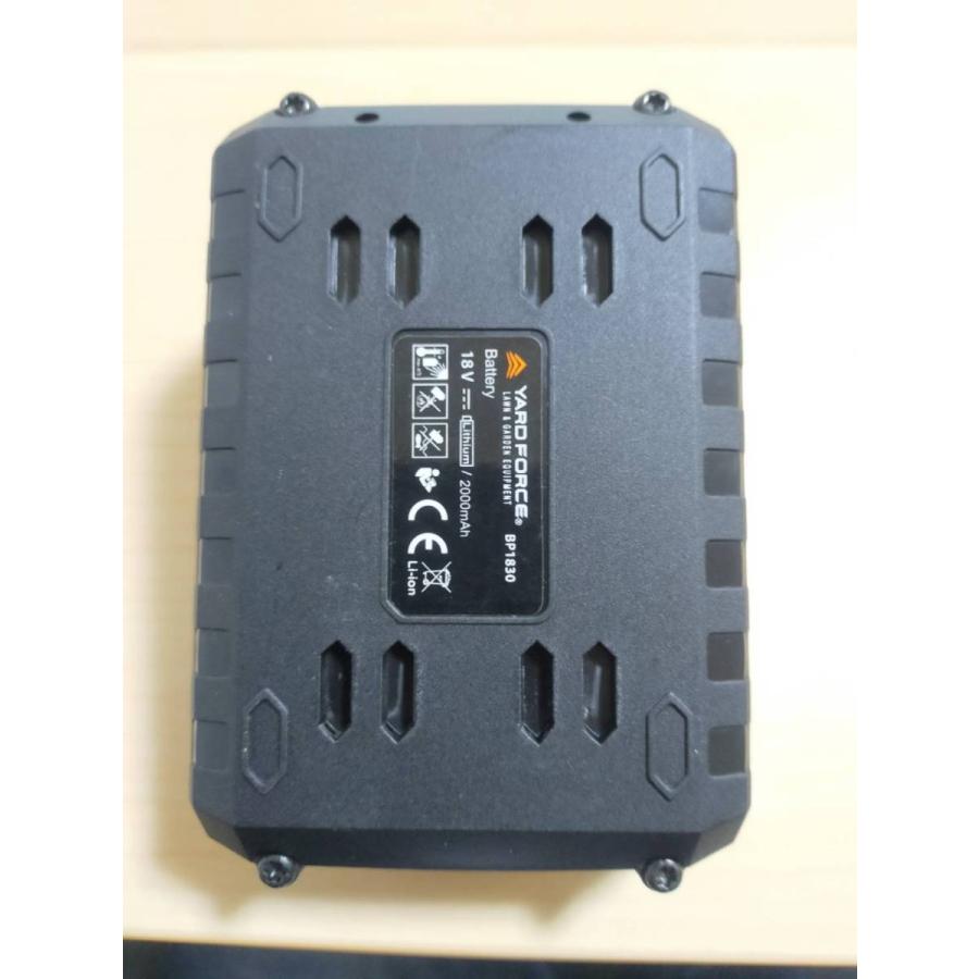 YARD FORCE 18Vバッテリー YARDFORCE ヤードフォース18V2.0Ah リチウムイオン(残量ケージ付) : リーフ2021 - 通販 - Yahoo!ショッピング