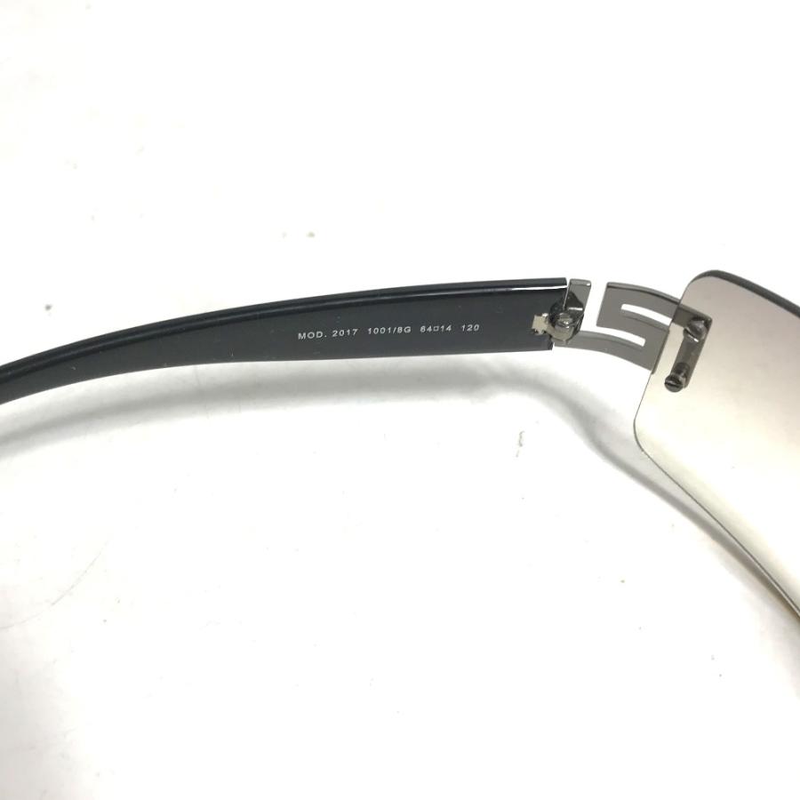 VERSACE ヴェルサーチ MOD.2017 スクエア アイウェア 眼鏡 ロゴ サングラス ブラック ユニセックス【中古】 : リファレンス ...