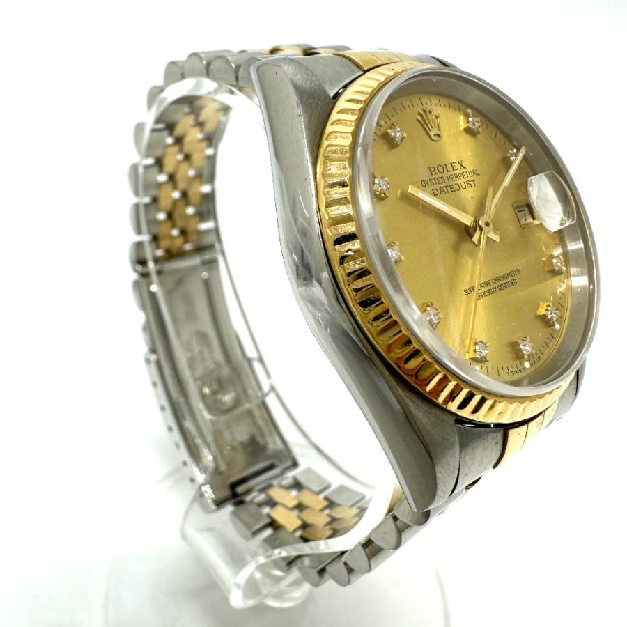 ROLEX ロレックス 16233G デイトジャスト 10Pダイヤ 自動巻き 腕時計 シルバー メンズ【中古】 : リファレンス コレクション - 通販 - Yahoo!ショッピング
