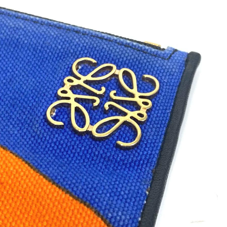 LOEWE ロエベ John Allen ジョンアレン ポーチ クラッチバッグ キャンバス マルチカラー レディース【中古】 : 116088 ...