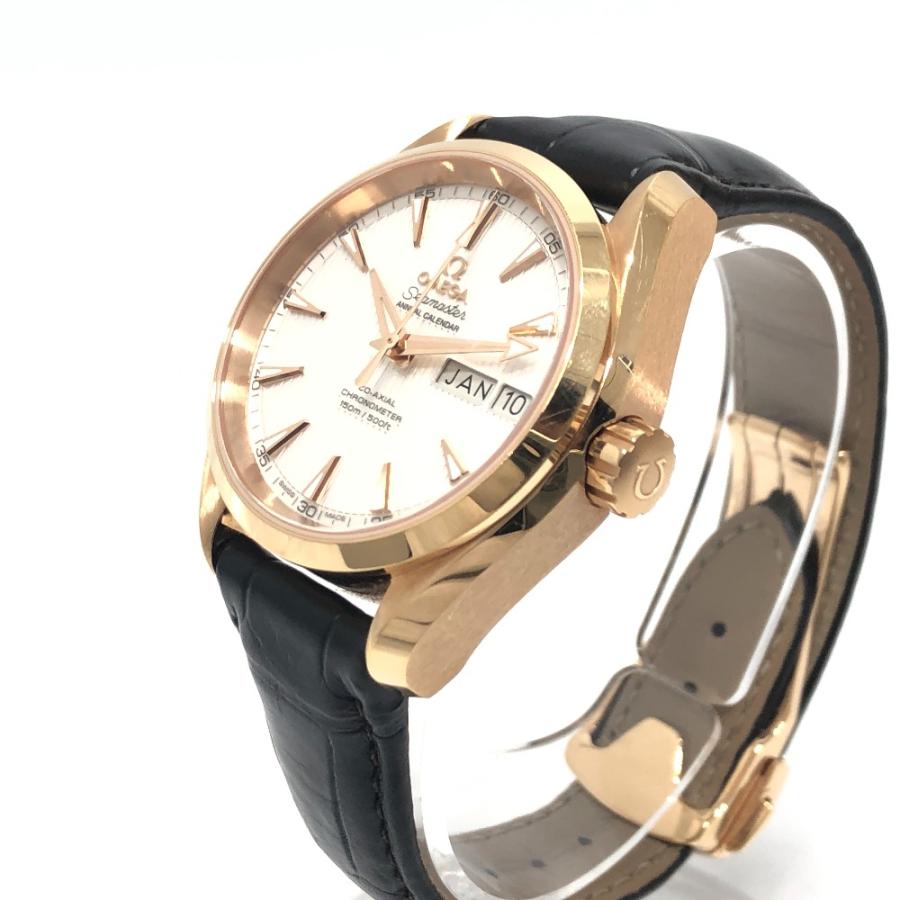 OMEGA オメガ 231.53.39.22.02.001 シーマスター アクアテラ アニュアルカレンダ K18PG無垢 自動巻き 腕時計 ゴールド メンズ【中古】 : リファレンス ...