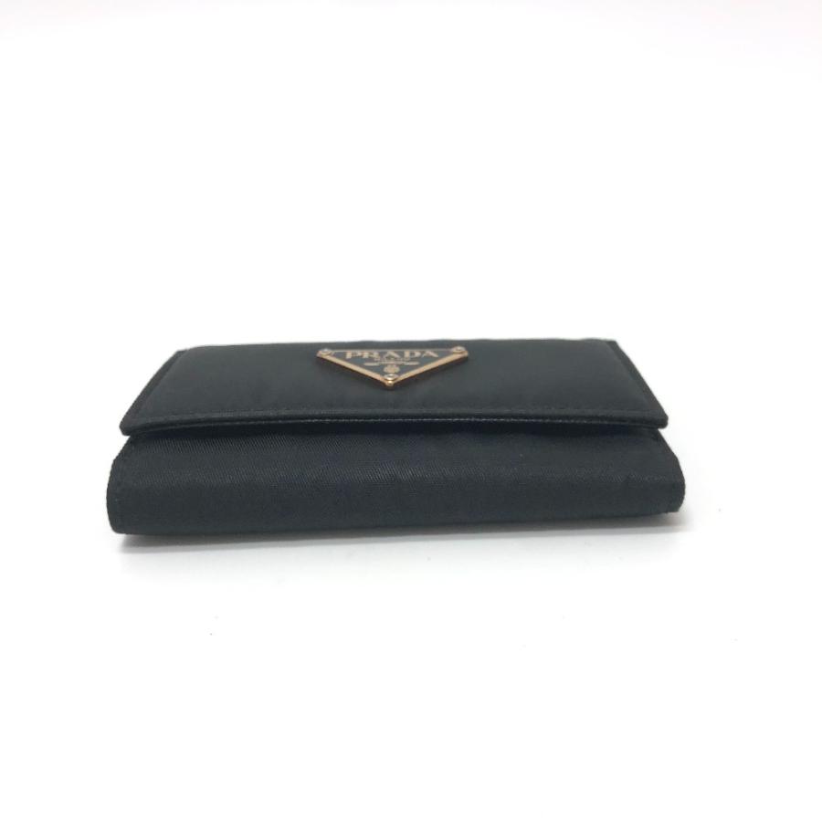PRADA（プラダ） M222 トライアングル 三角ロゴプレート 6連 キーケース ブラック メンズ【中古】 : リファレンス コレクション ...